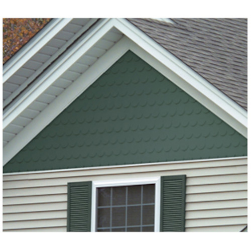 The Foundry Vinyl Round 6 Inch Shapes Siding